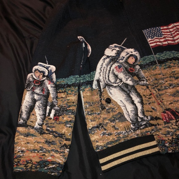 Saint Laurent | Jackets & Coats | Saint Laurent Moon Landing Bomber ...